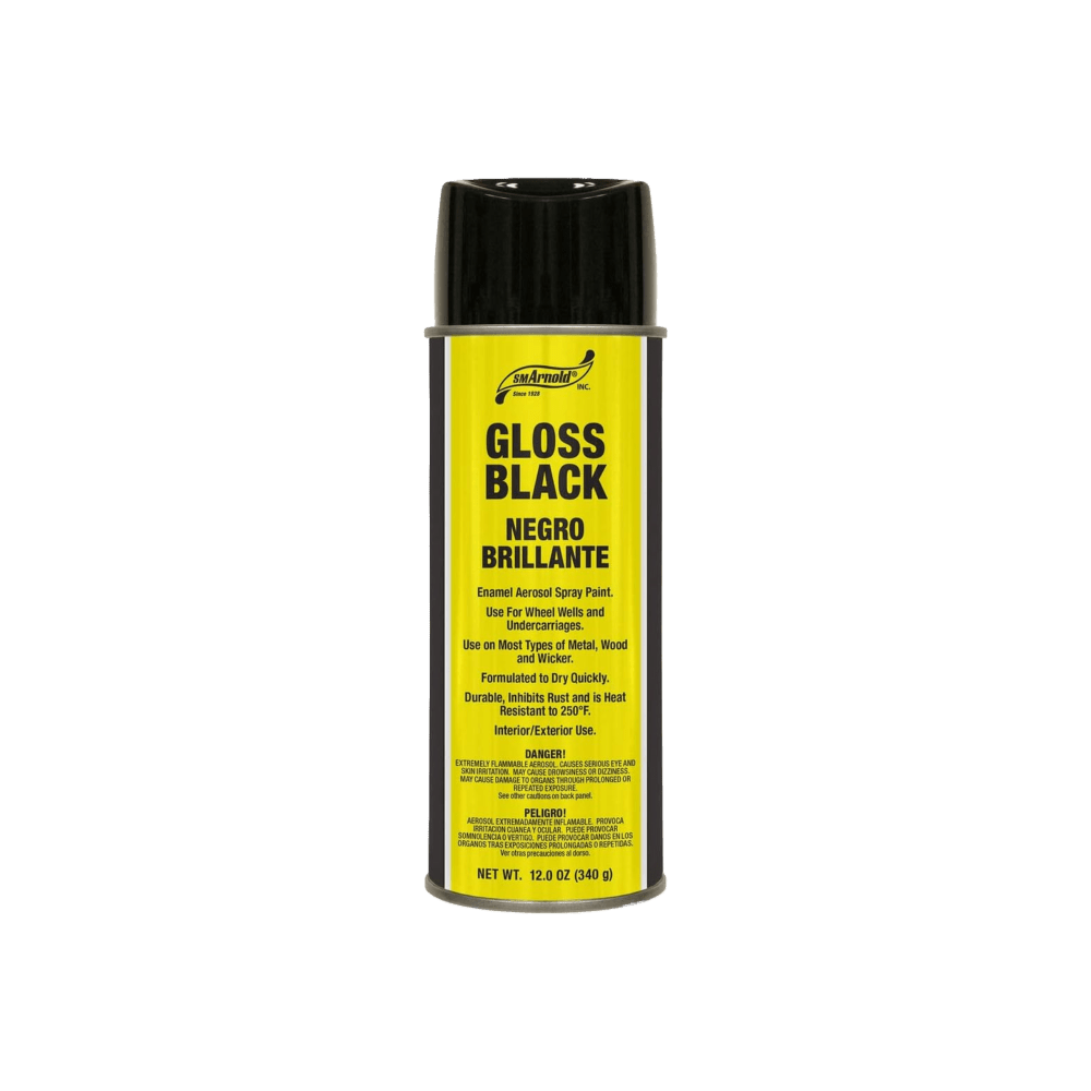 SM Arnold Gloss Black Enamel Spray Paint — Custom Dealer Solutions